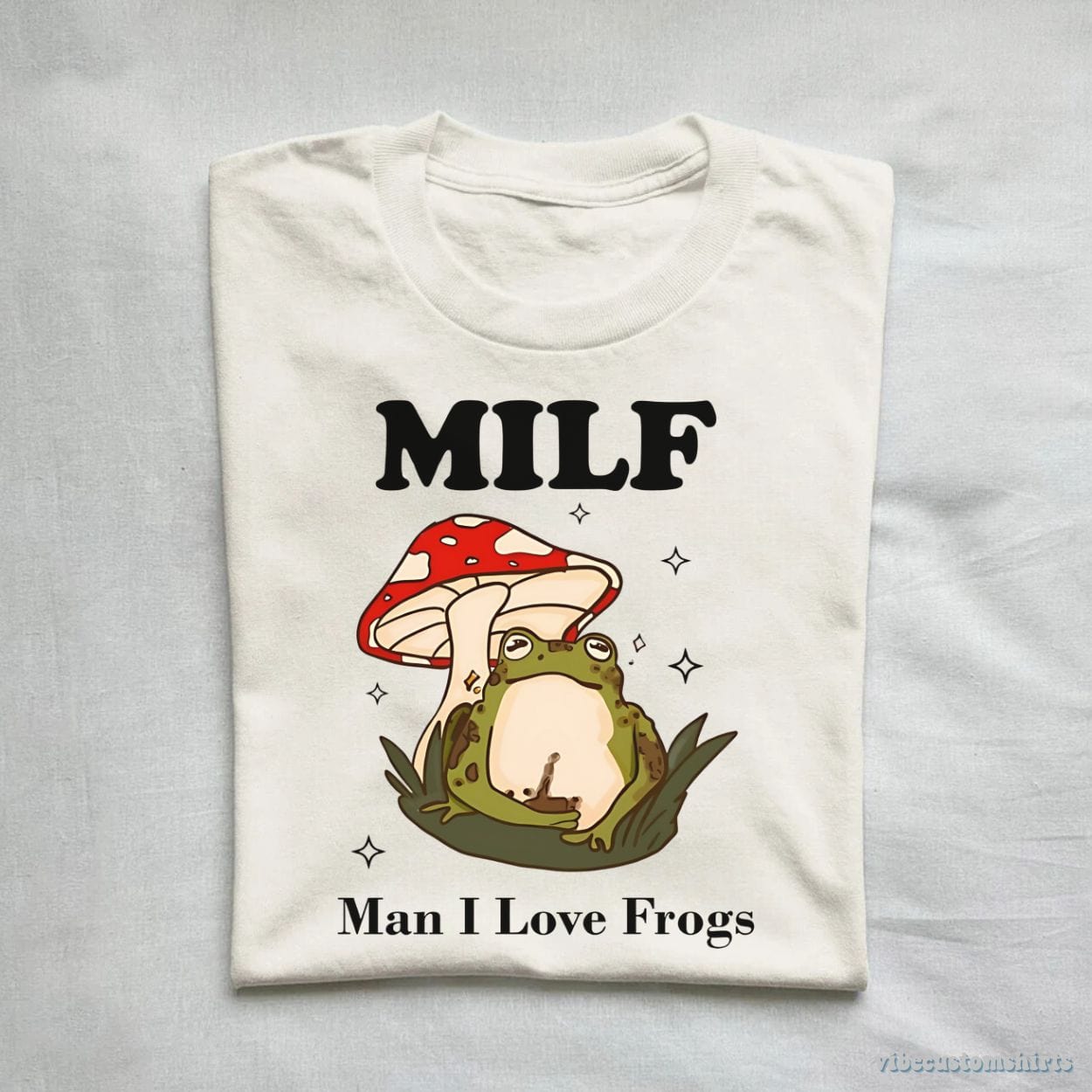 Man I Love Frogs(MILF) Shirt – Vibe Custom Shirts