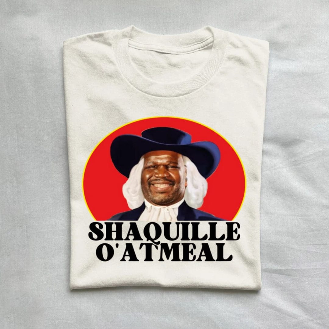 Shaquille Oatmeal T-Shirt – Vibe Custom Shirts